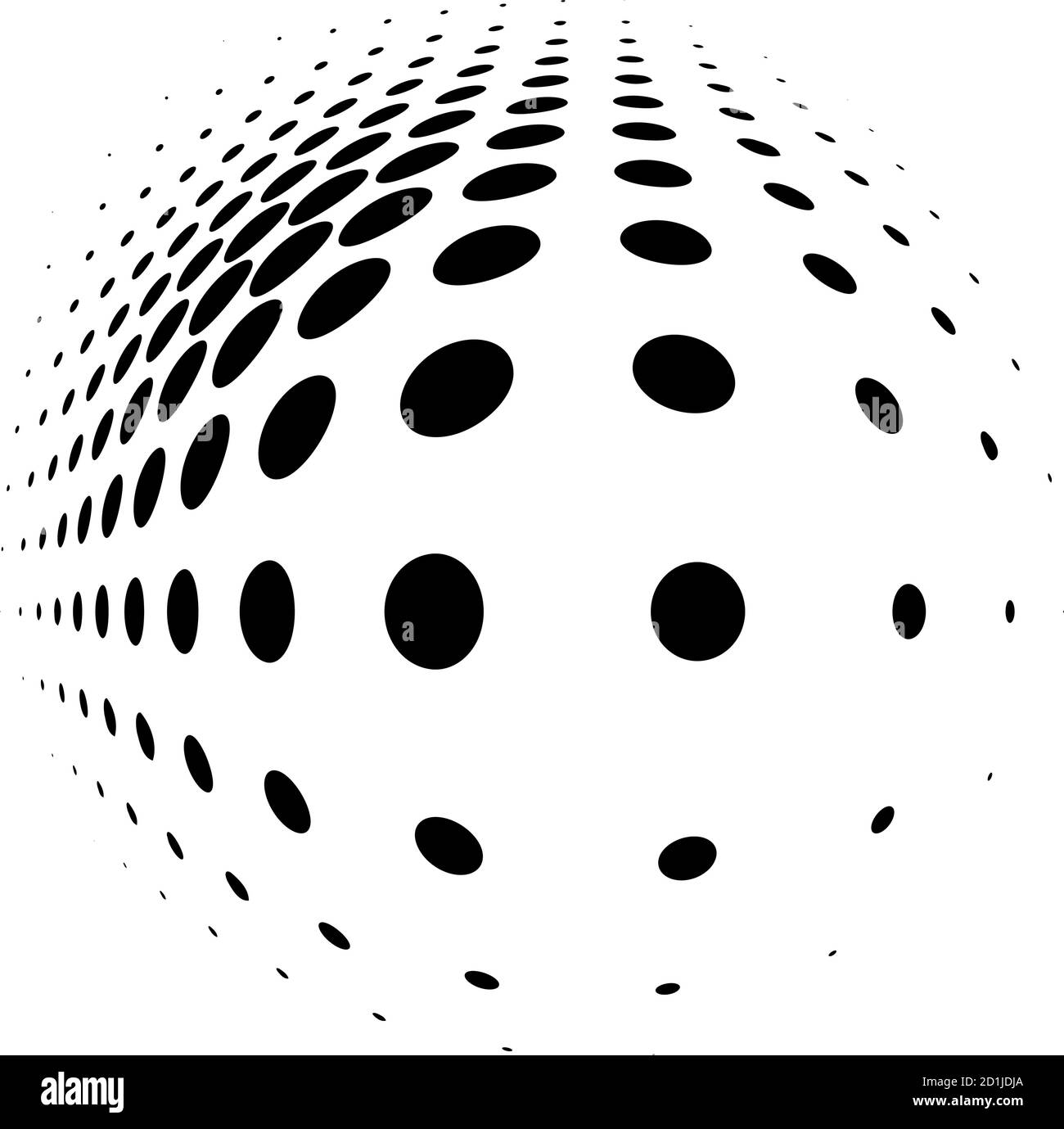 Spherical distortion Stock Vector Images - Alamy