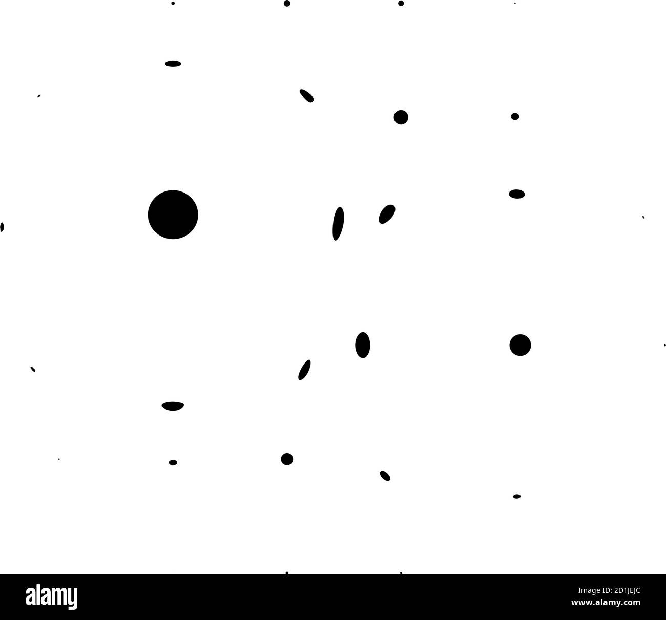 Spherical distortion halftone dots element. Orb, ball deform on bulge ...