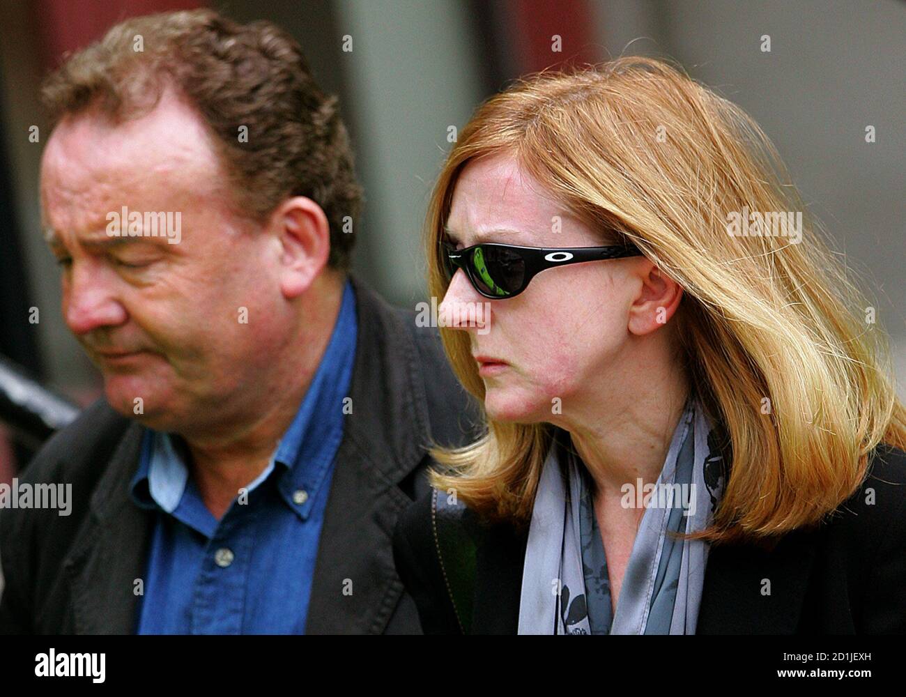 Robin cook wife gaynor hi-res stock photography and images - Alamy