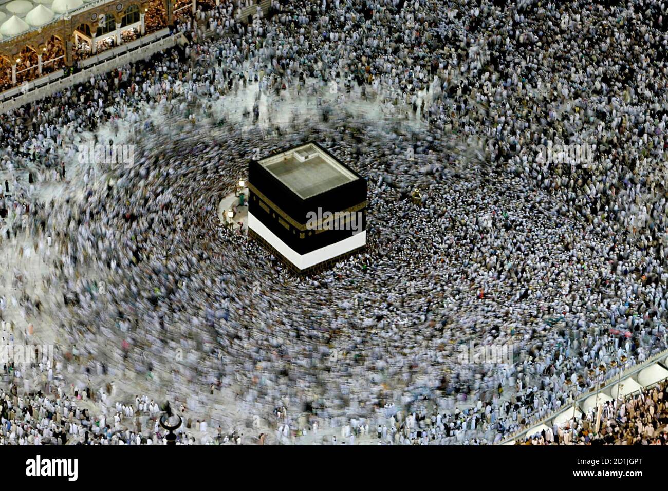 Saudi arabia aerial view kaaba hi-res stock photography and images - Alamy