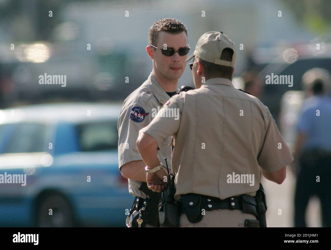Nasa johnson space center building hi-res stock photography and images ...