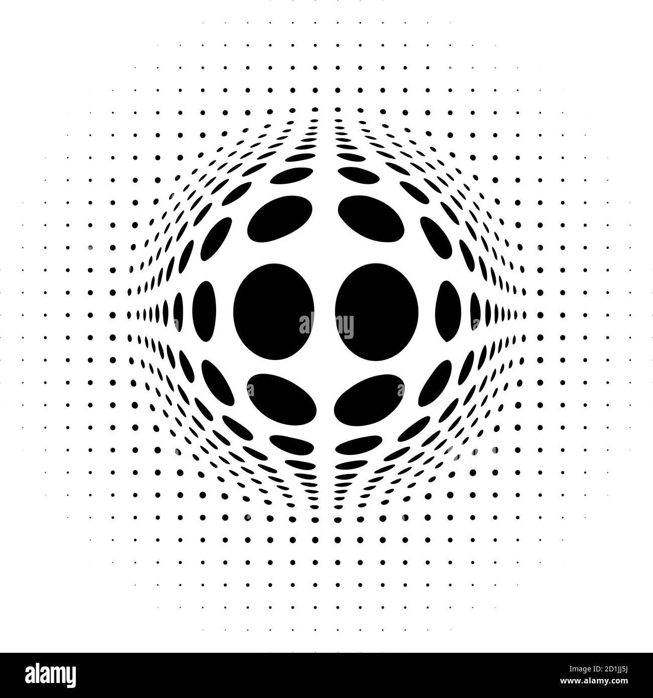 Spherical distortion Stock Vector Images - Alamy
