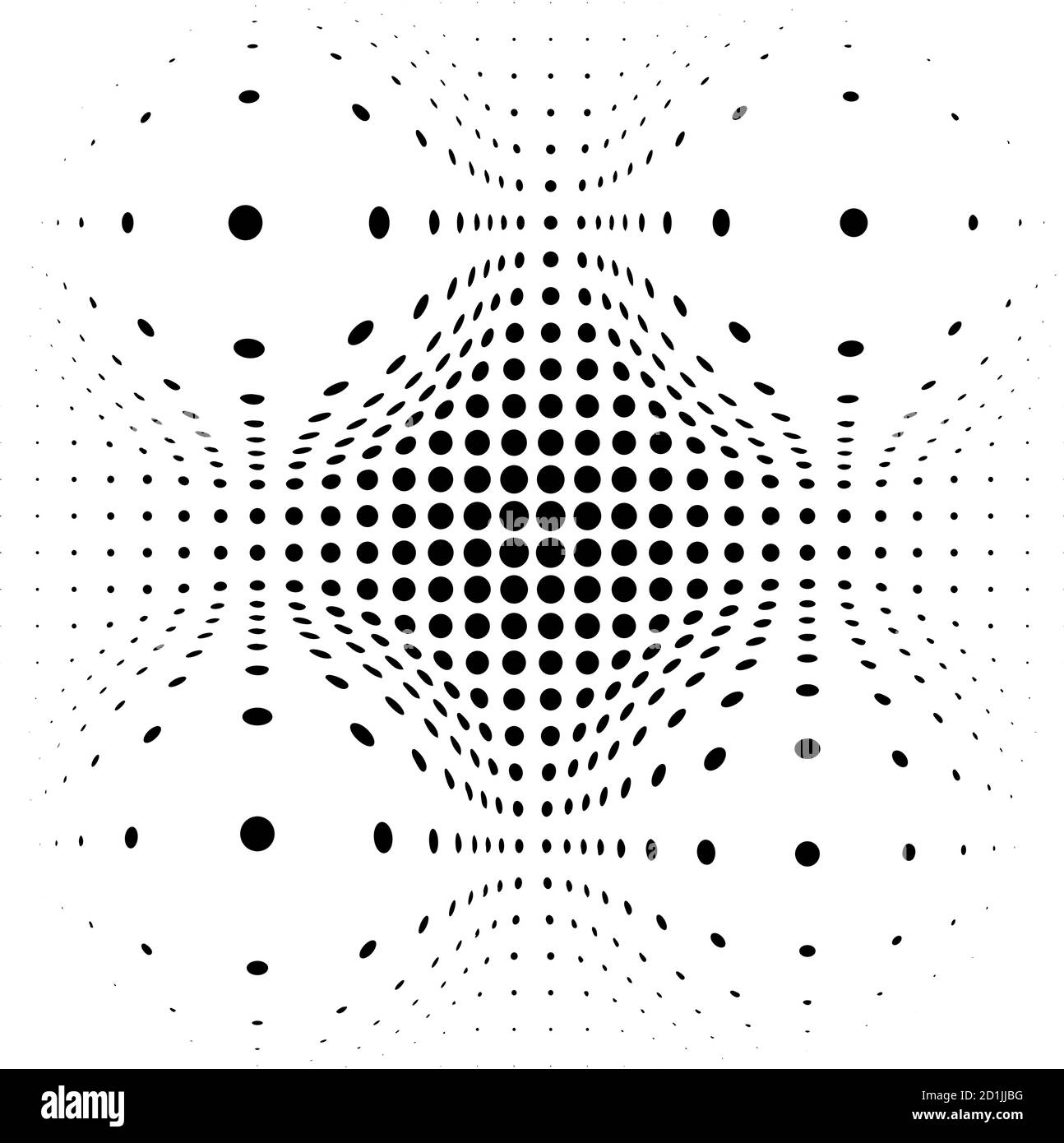 Spherical distortion Stock Vector Images - Alamy