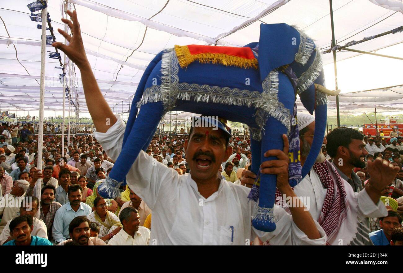 Indian politics elephant hi-res stock photography and images - Alamy