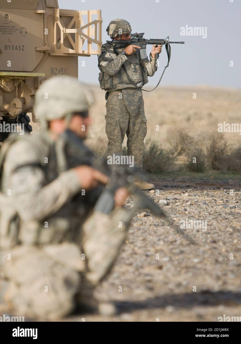 A combat engineer with combat engineer battalion hi-res stock ...