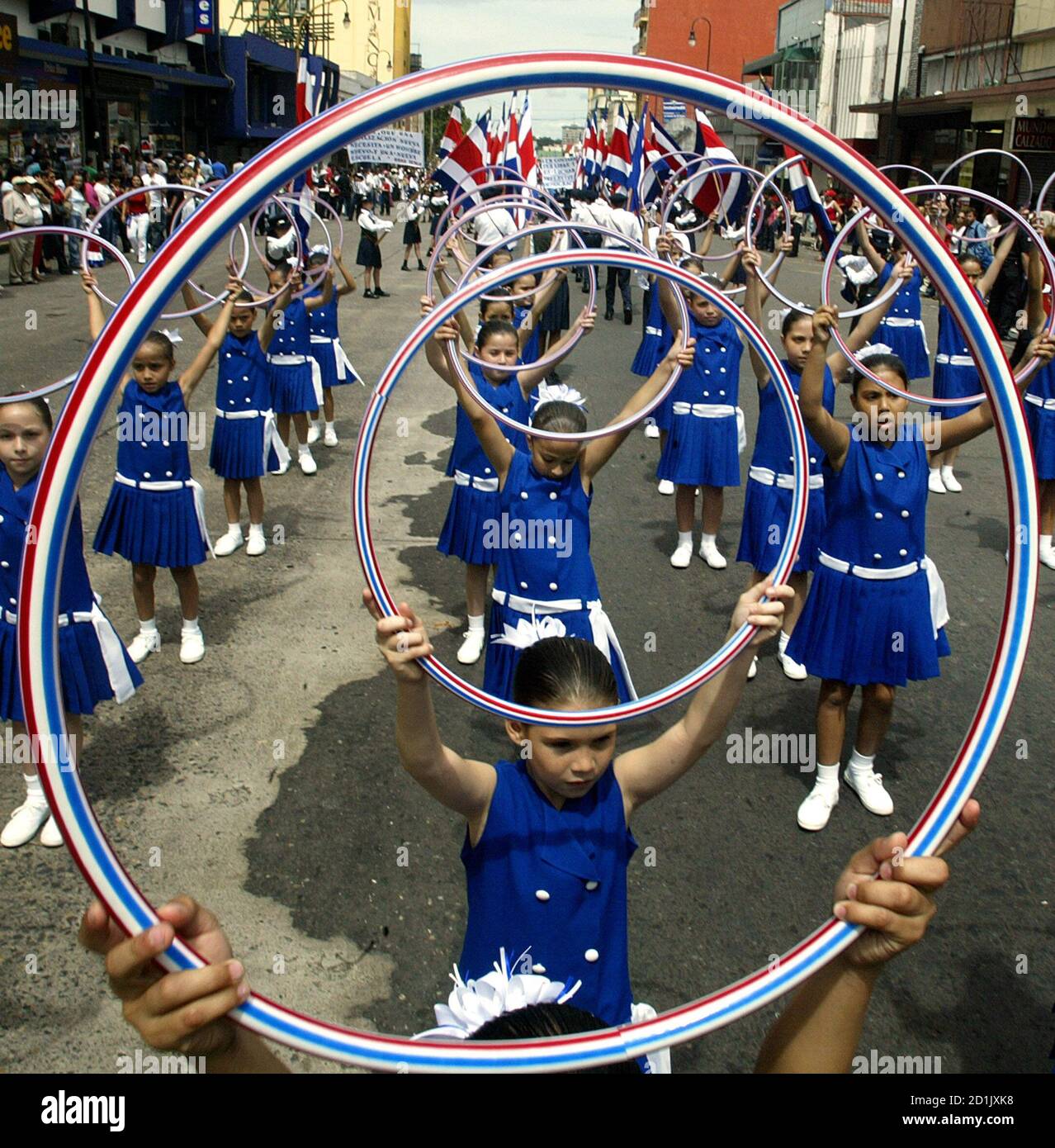 Costa rica independence parade hi-res stock photography and images - Alamy