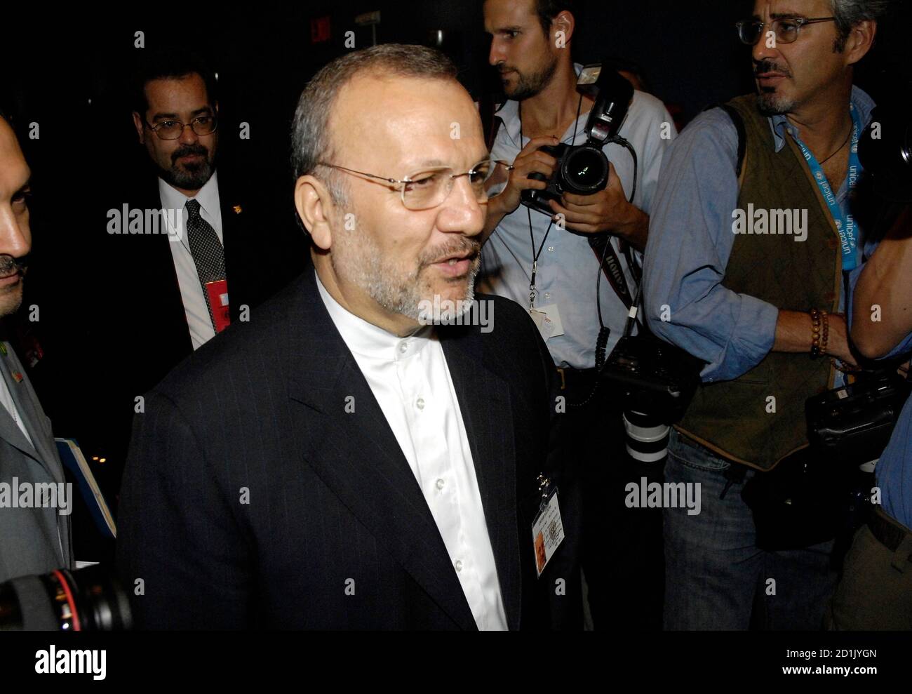 Iranian minister of foreign affairs manouchehr mottaki hi-res stock ...