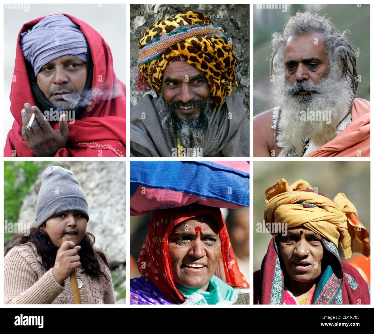 Devotees of lord shiva Cut Out Stock Images & Pictures - Alamy