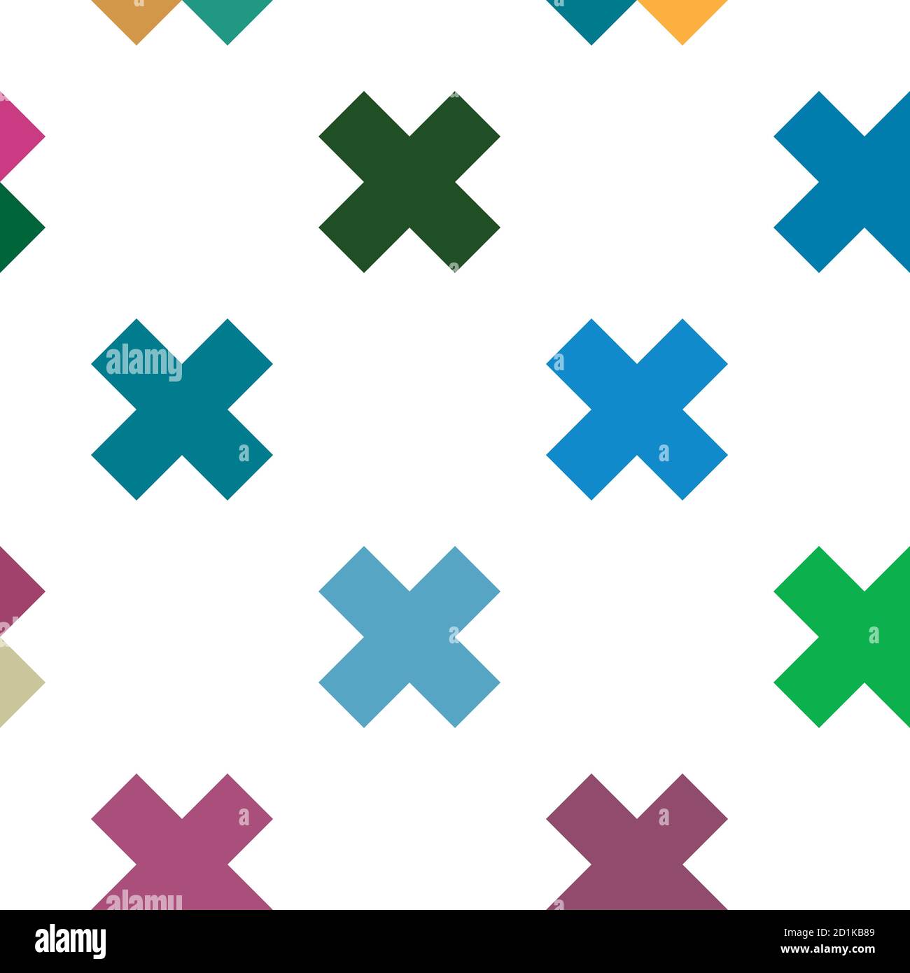 Cross, plus sign geometric seamlessly repeatable pattern, background ...