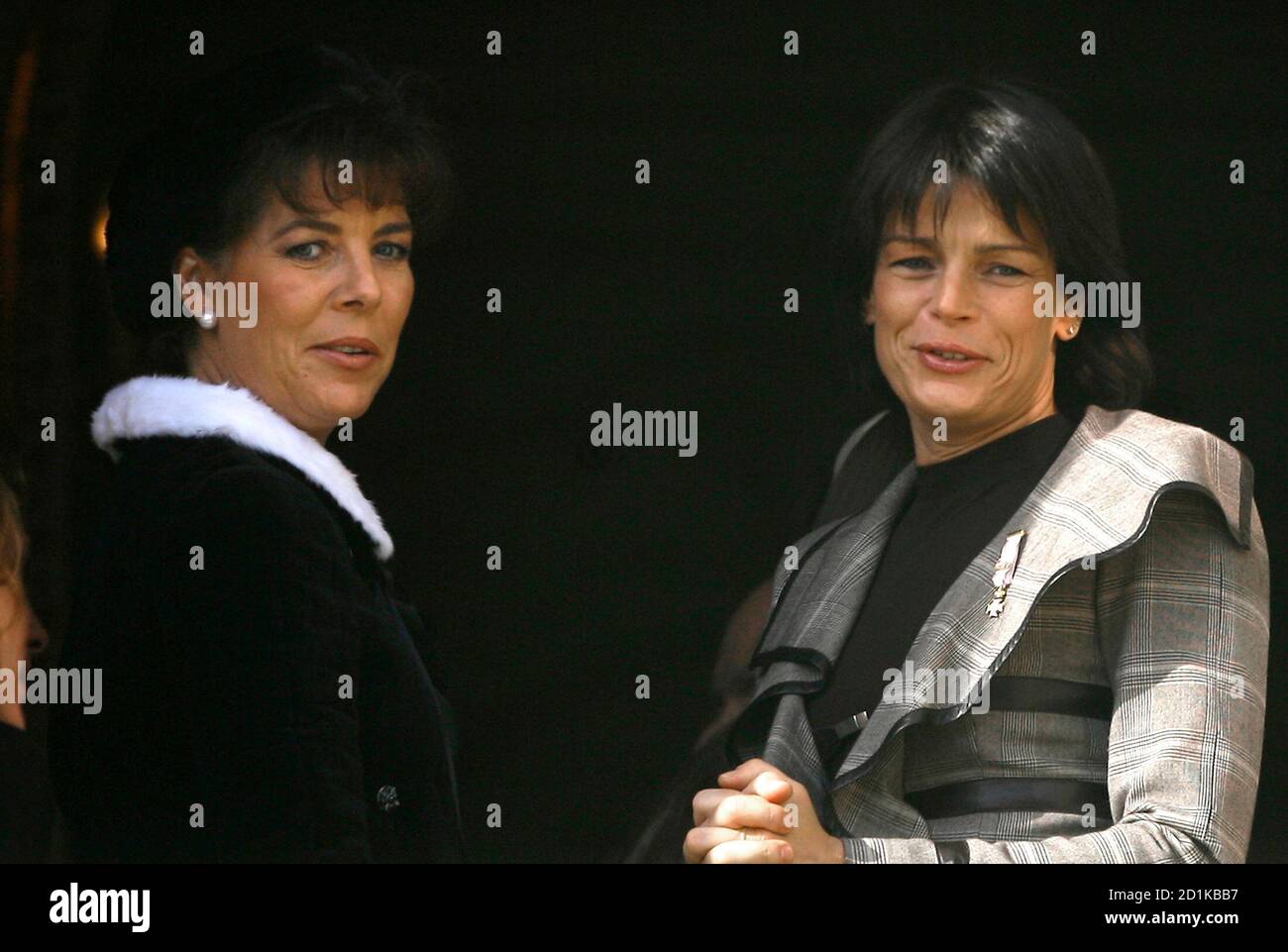 Princess Caroline Princess Stephanie Monaco High Resolution Stock ...