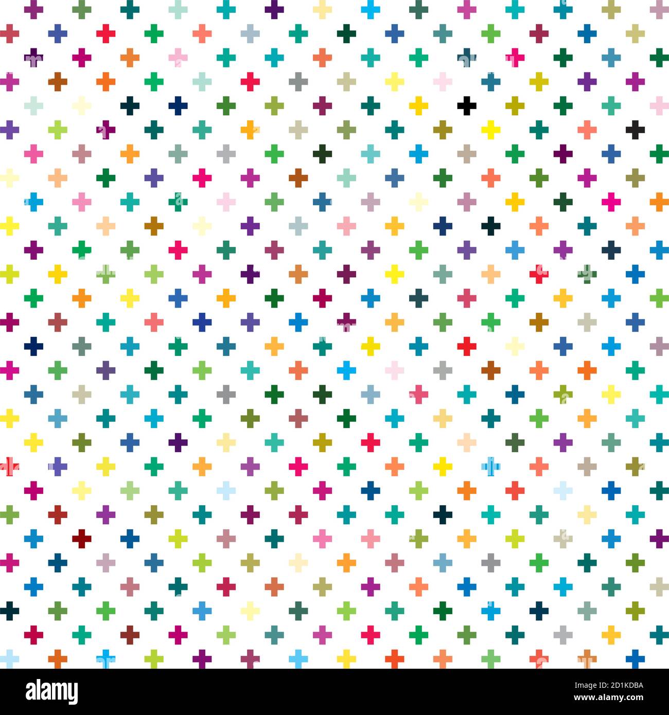 Cross, plus sign geometric seamlessly repeatable pattern, background ...
