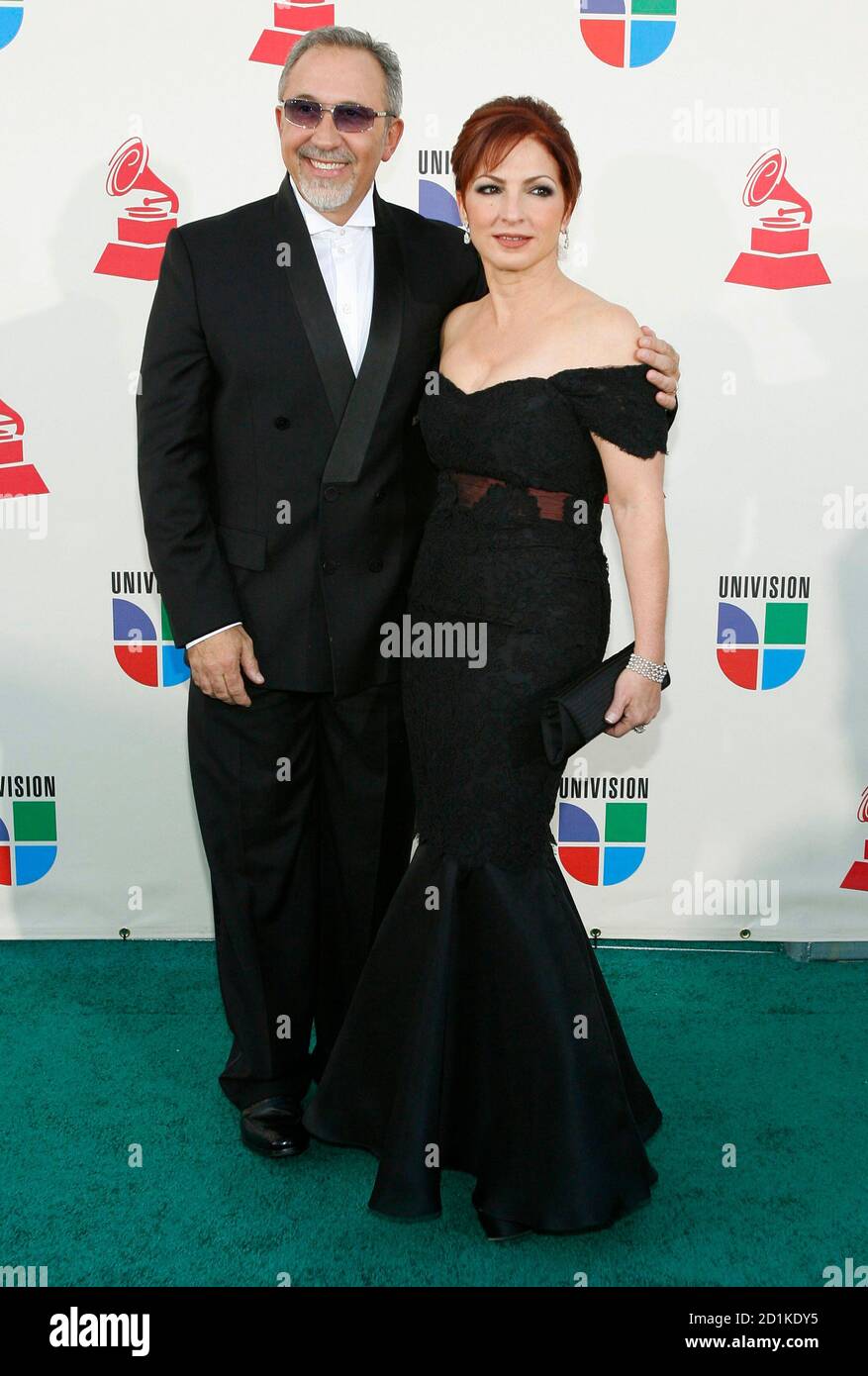Singer Gloria Estefan Husband Emilio High Resolution Stock Photography ...