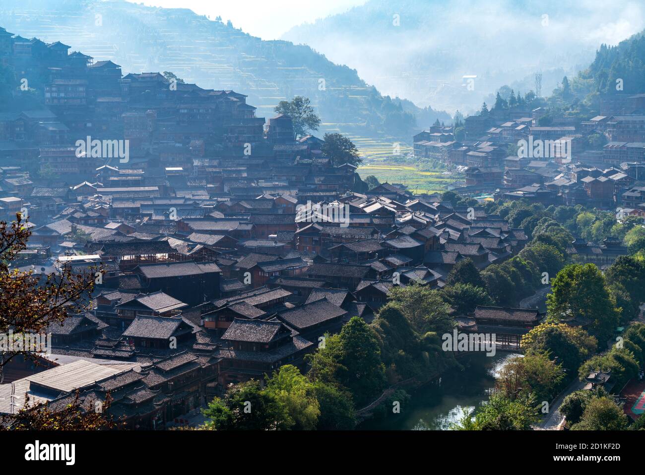 The village of miao tribe hi-res stock photography and images - Alamy