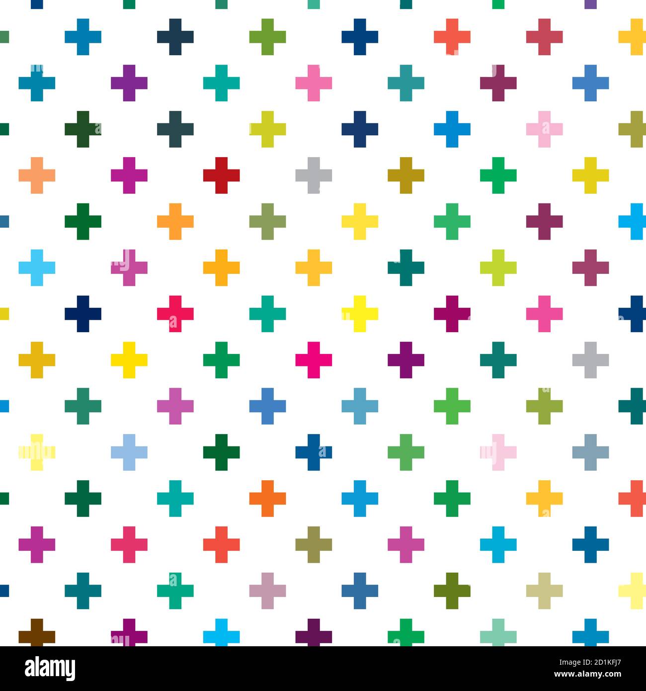 Cross, plus sign geometric seamlessly repeatable pattern, background ...