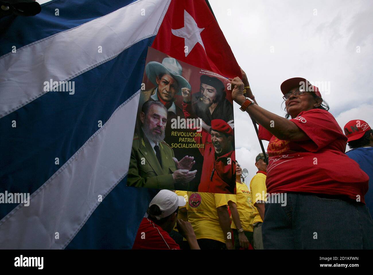 Sandinista fsln flag nicaragua hi-res stock photography and images - Alamy