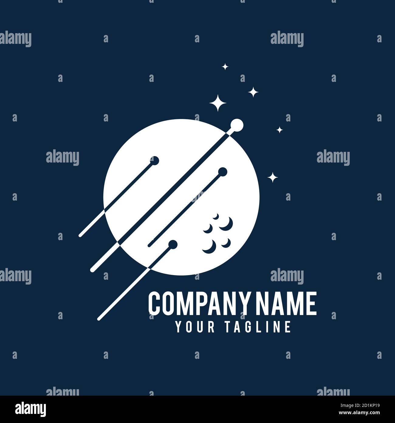 Orbit Tech Logo Template Design. Creative Vector Emblem, for Icon or ...