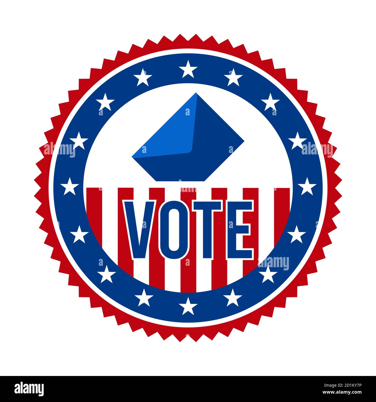 Each vote counts Stock Vector Images - Alamy