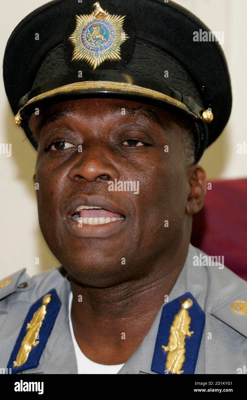 Zimbabwes police commissioner augustine chihuri hi-res stock ...