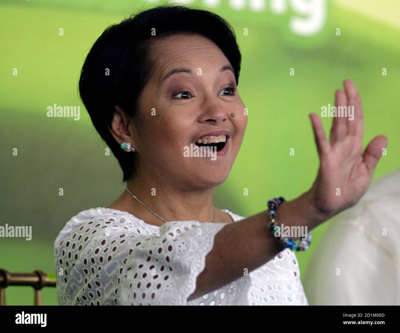 Philippine President Gloria Macapagal President High Resolution Stock ...