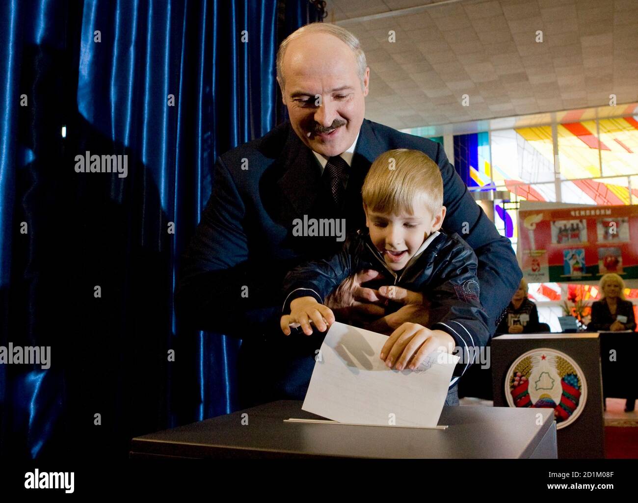 Belarus president alexander lukashenko son hi-res stock photography and ...