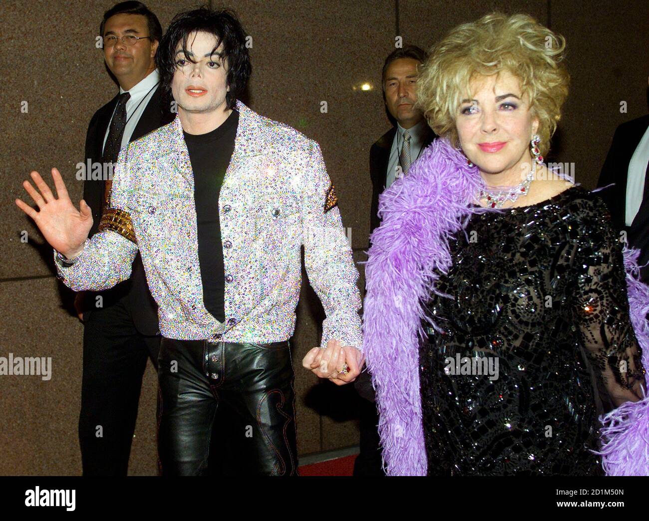Actress elizabeth taylor michael jackson hi-res stock photography and ...