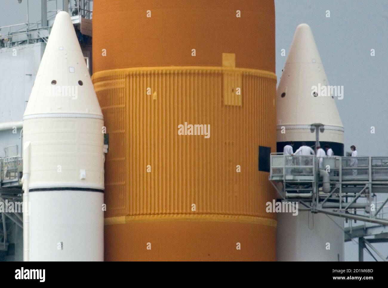 Space shuttle solid rocket booster hi-res stock photography and images ...