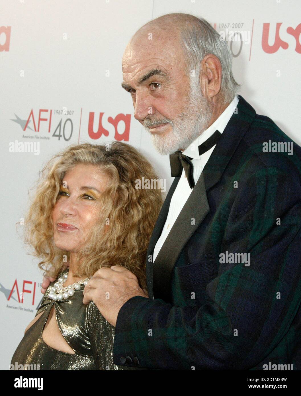 Actor Sean Connery Wife Micheline High Resolution Stock Photography and ...