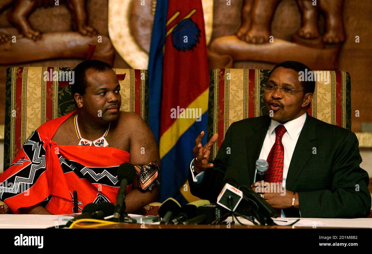 King swaziland king mswati iii hi-res stock photography and images - Alamy