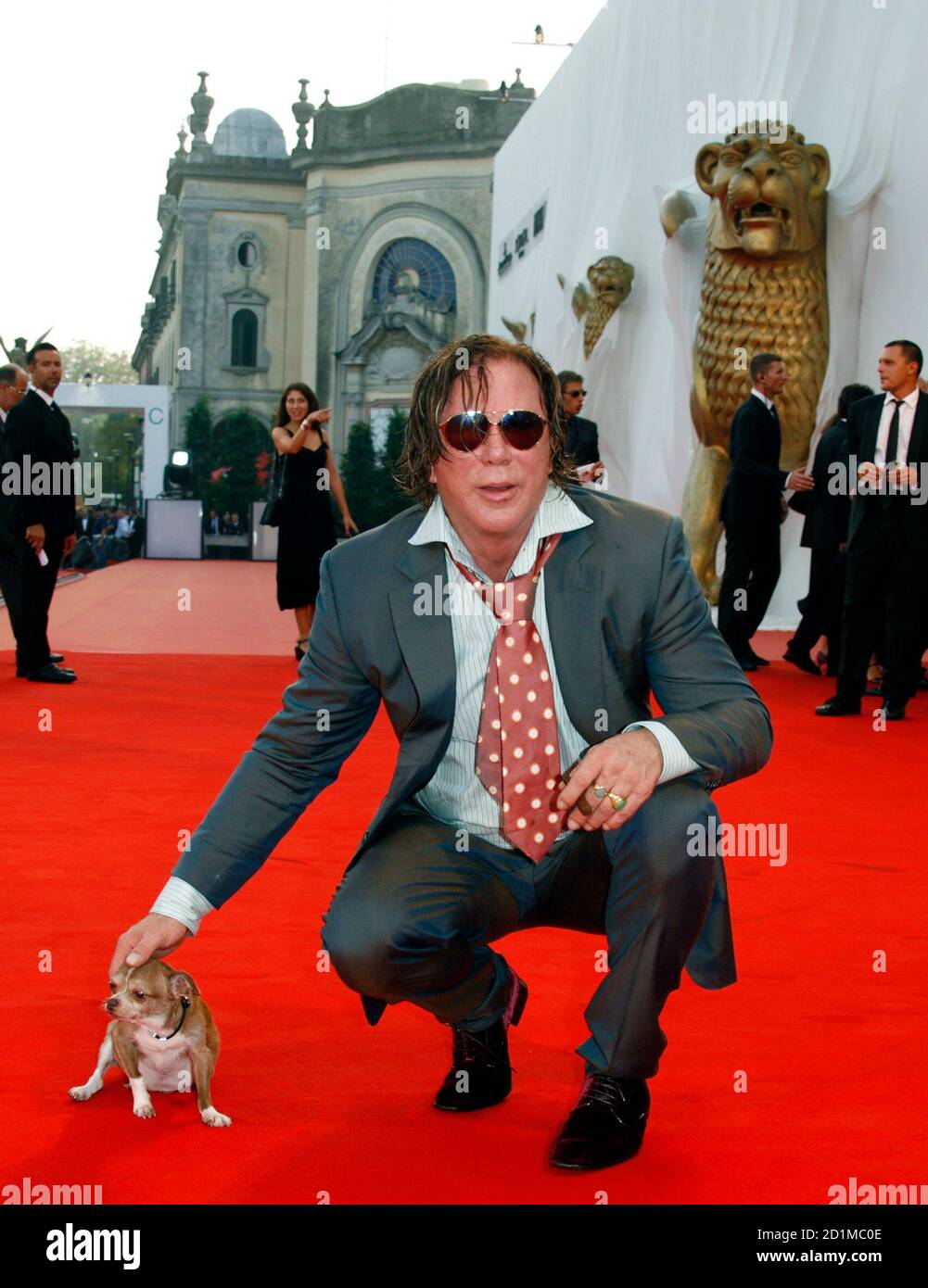 Mickey rourke arrives hi-res stock photography and images - Alamy
