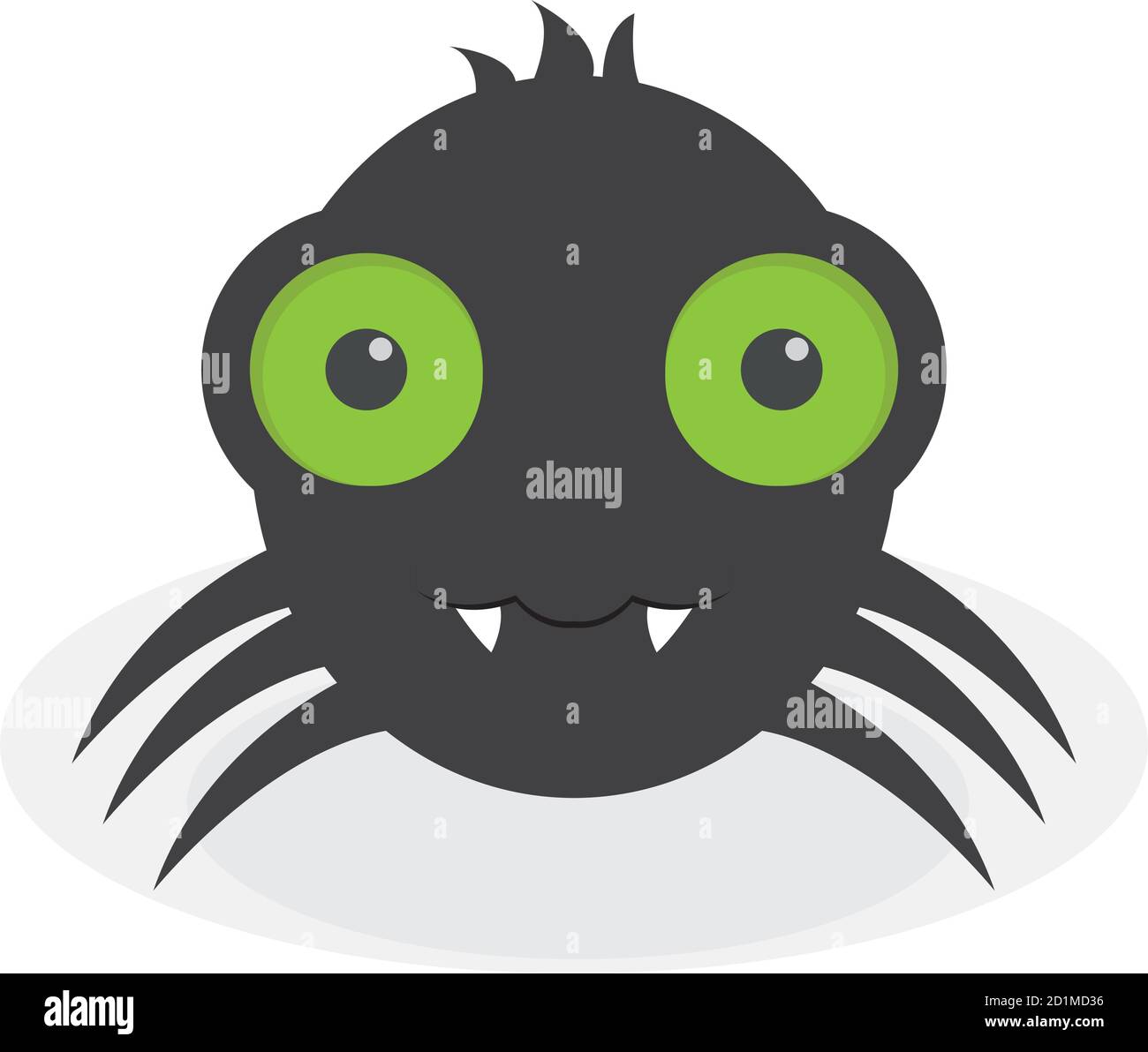 Scary spider icon. Animal icon. Halloween holiday - Vector Stock Vector ...
