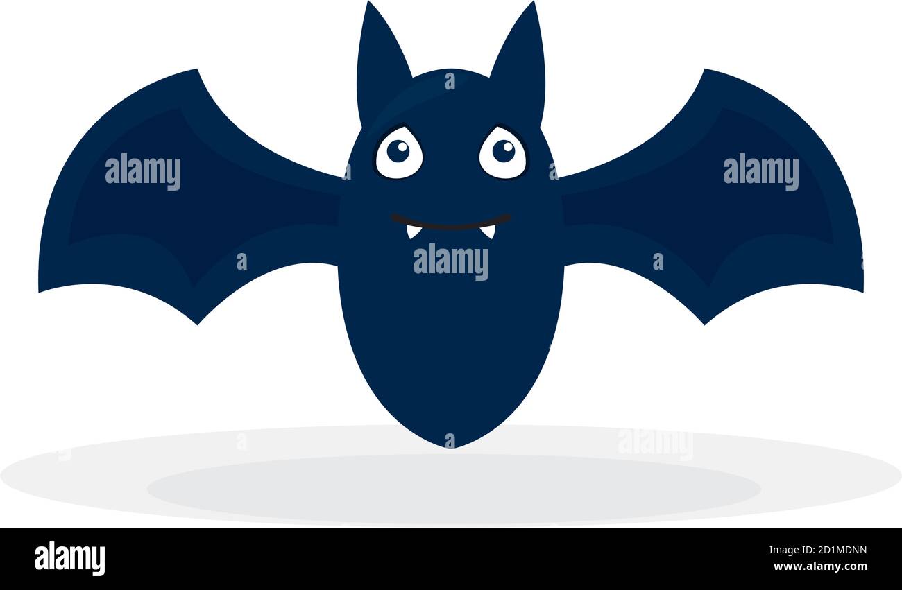 Scary bat icon. Animal icon. Halloween - Vector Stock Vector Image ...