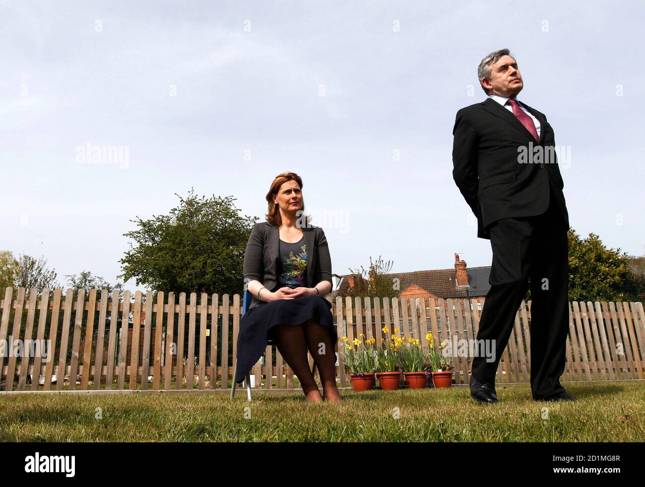 Britain s Prime Minister Gordon Brown And His Wife Sarah Attend An Election Campaign Event At britain-s-prime-minister-gordon-brown-and-his-wife-sarah-attend-an-election-campaign-event-at