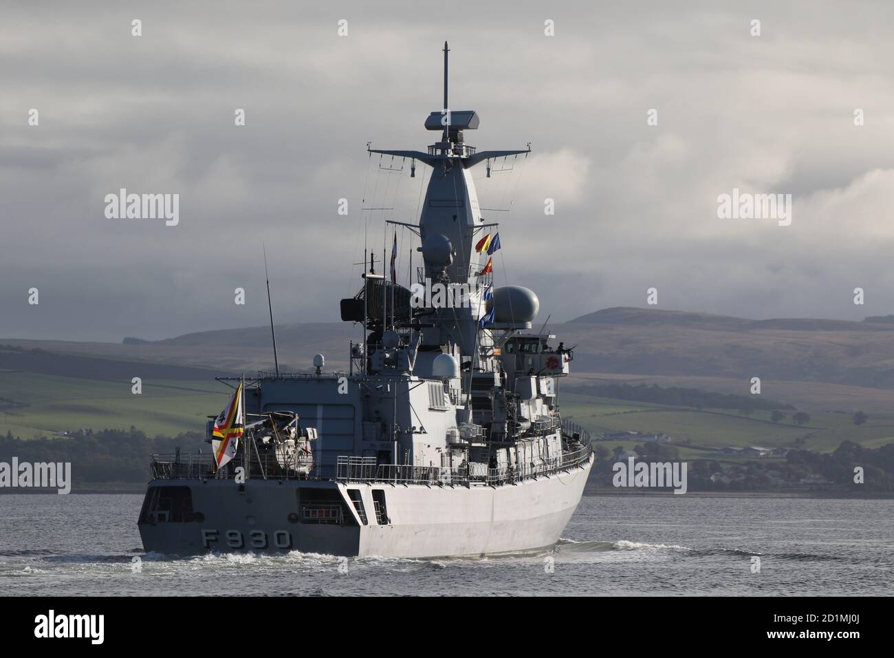 BNS Leopold I (F930), a Karel Doorman-class frigate operated by the ...
