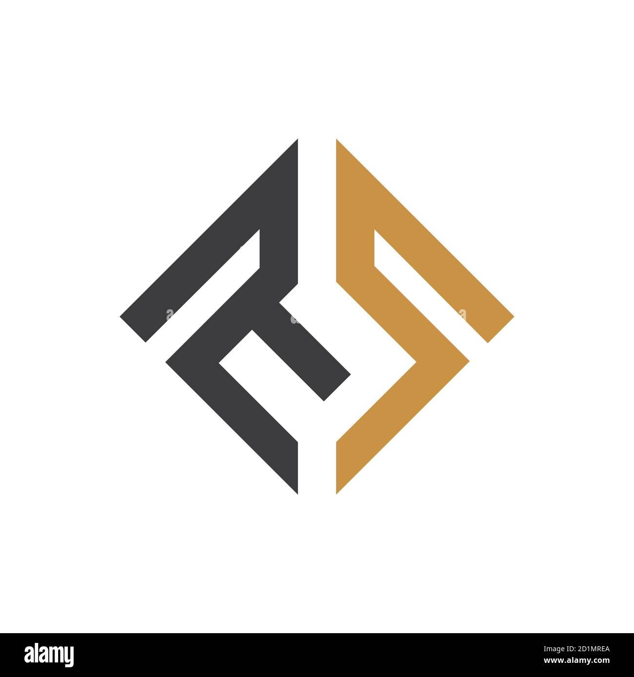 Initial letter rs logo or sr logo vector design template Stock Vector ...