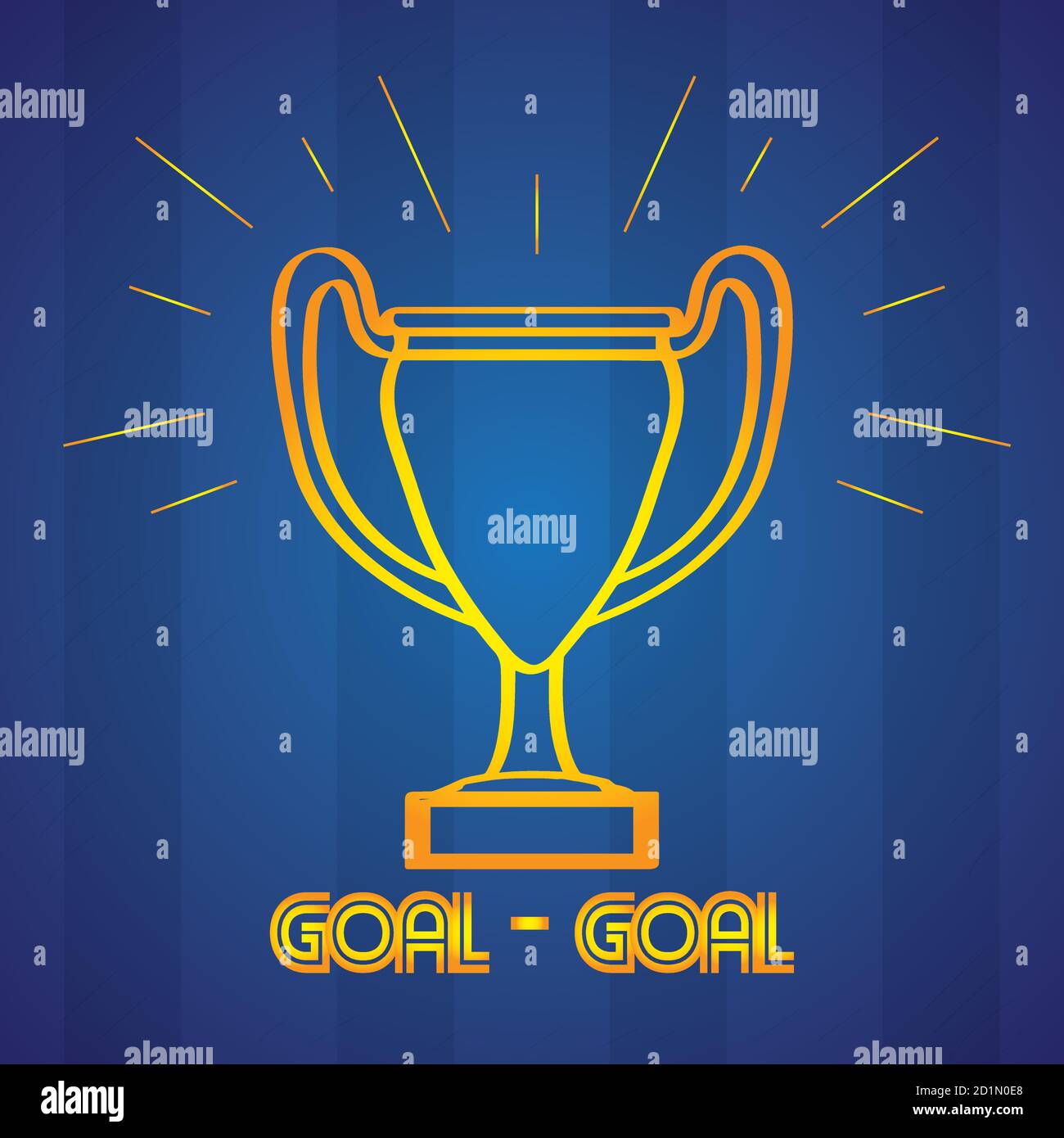 Soccer champion trophy. World cup - Vector illustration Stock Vector ...