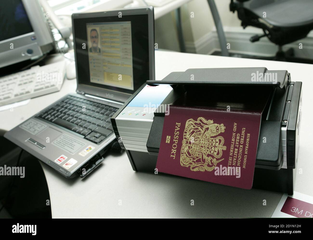 Chip in passports hi-res stock photography and images - Alamy