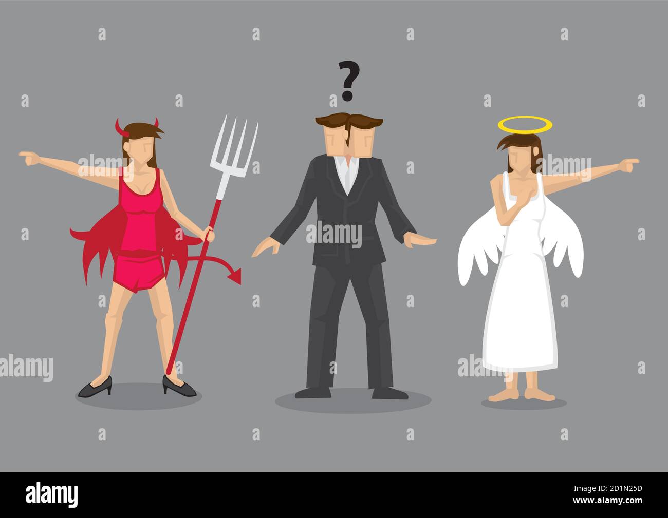 Angel contemplating Stock Vector Images - Alamy