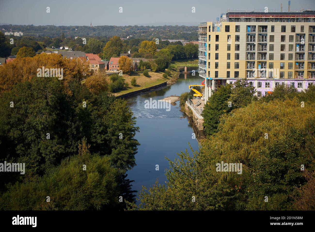 River Irwell in Salford Stock Photo - Alamy