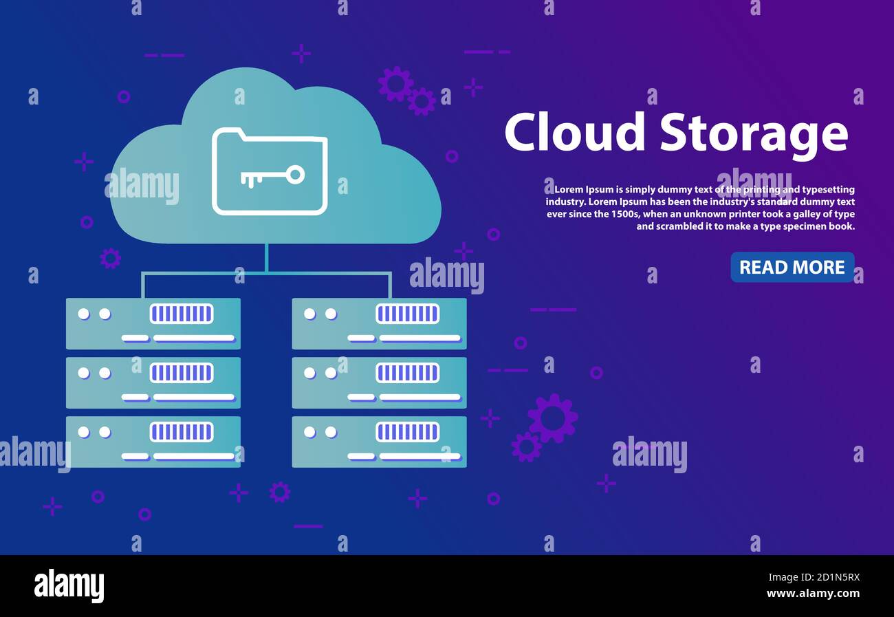 Data center database storage server Stock Vector Images - Alamy