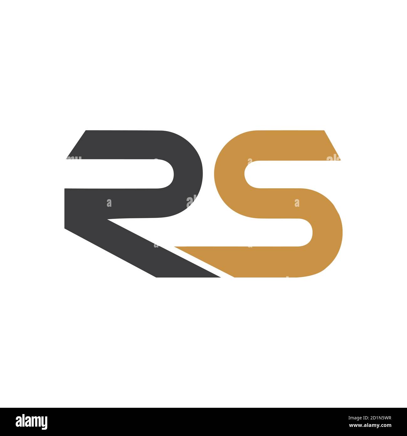 Initial letter rs logo or sr logo vector design template Stock Vector ...