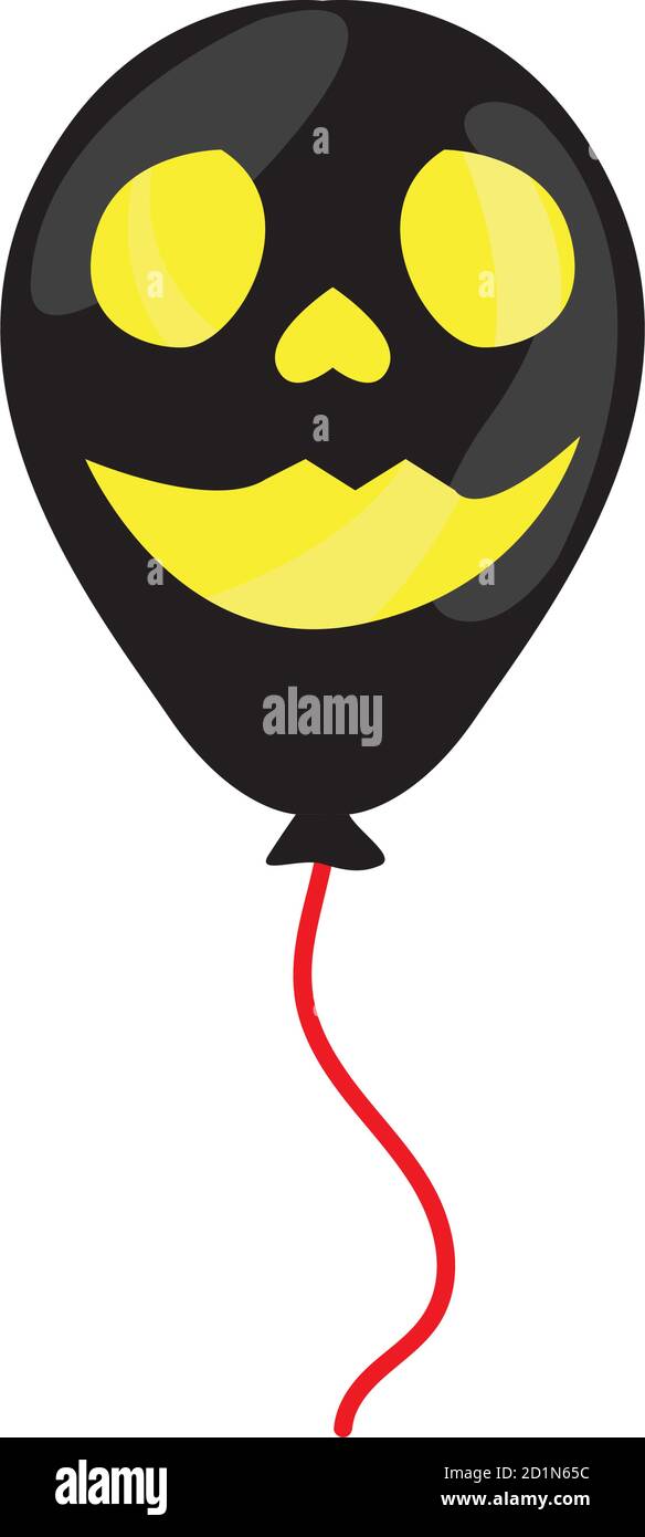 Scary balloon Stock Vector Images - Alamy
