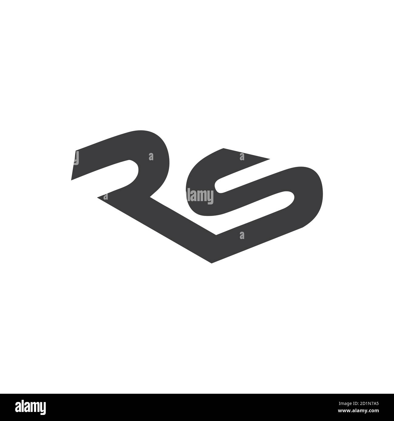 Letter rs vector vectors Black and White Stock Photos & Images - Alamy