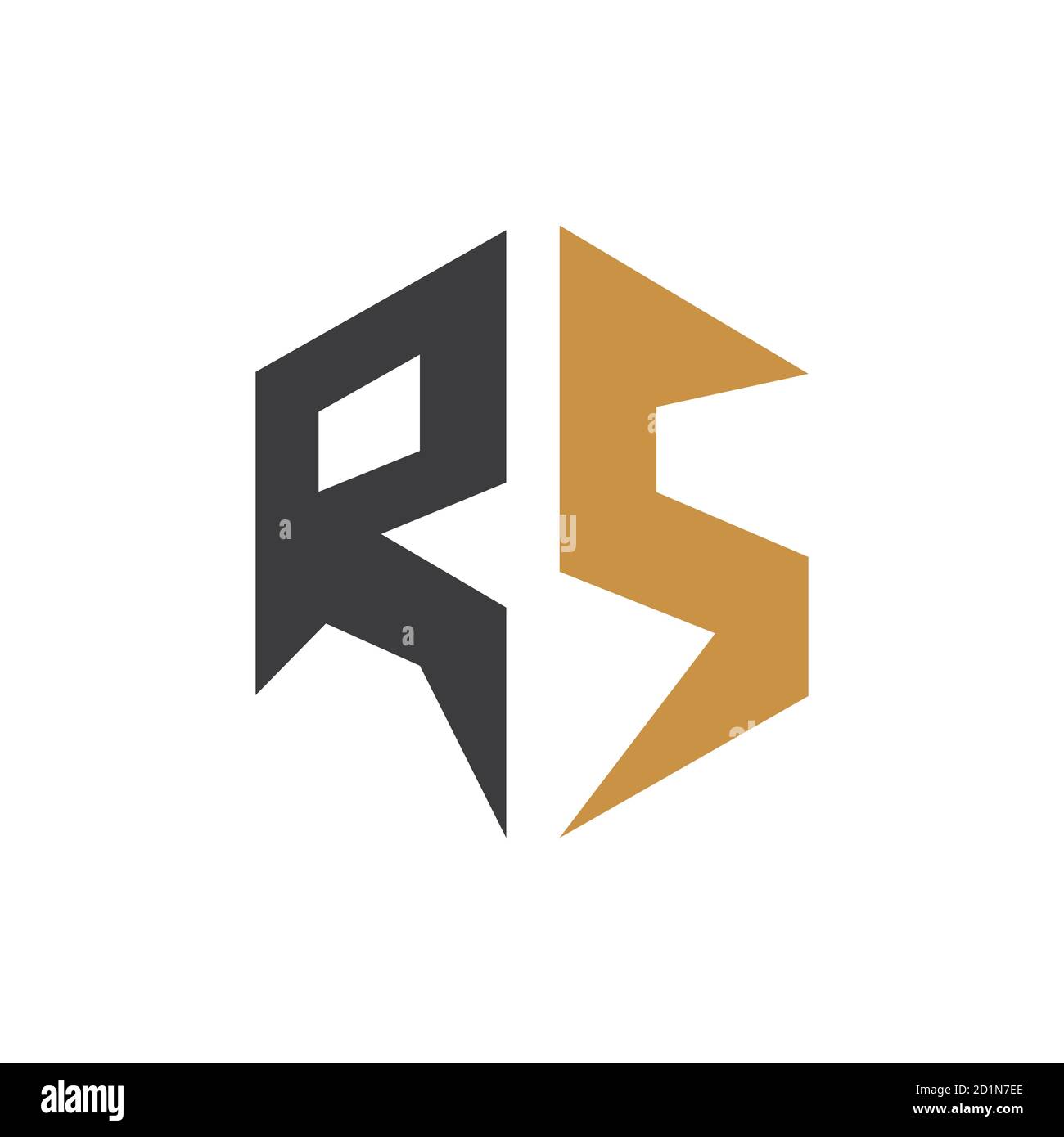 Initial letter rs logo or sr logo vector design template Stock Vector ...