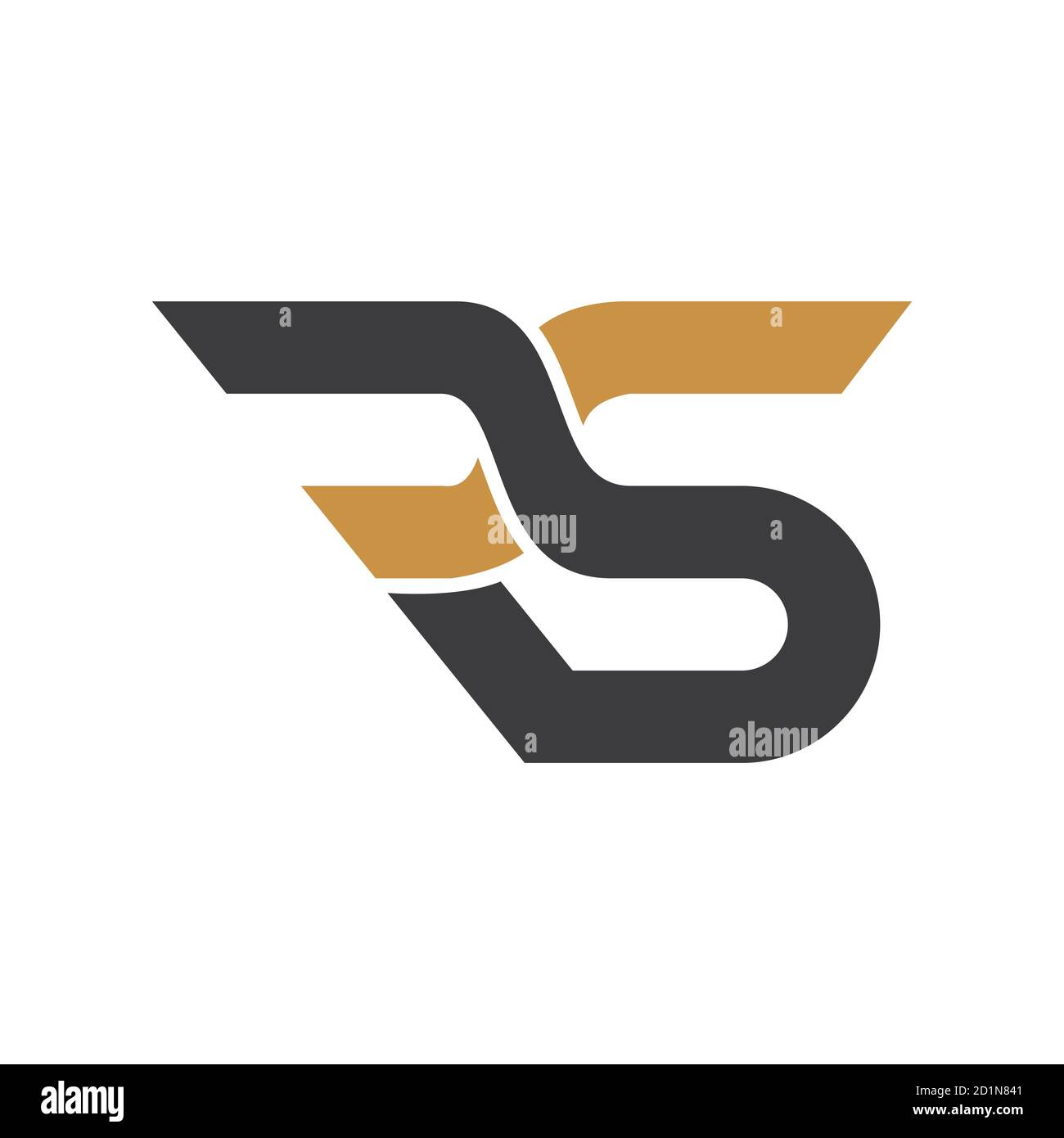 Initial letter rs logo or sr logo vector design template Stock Vector ...