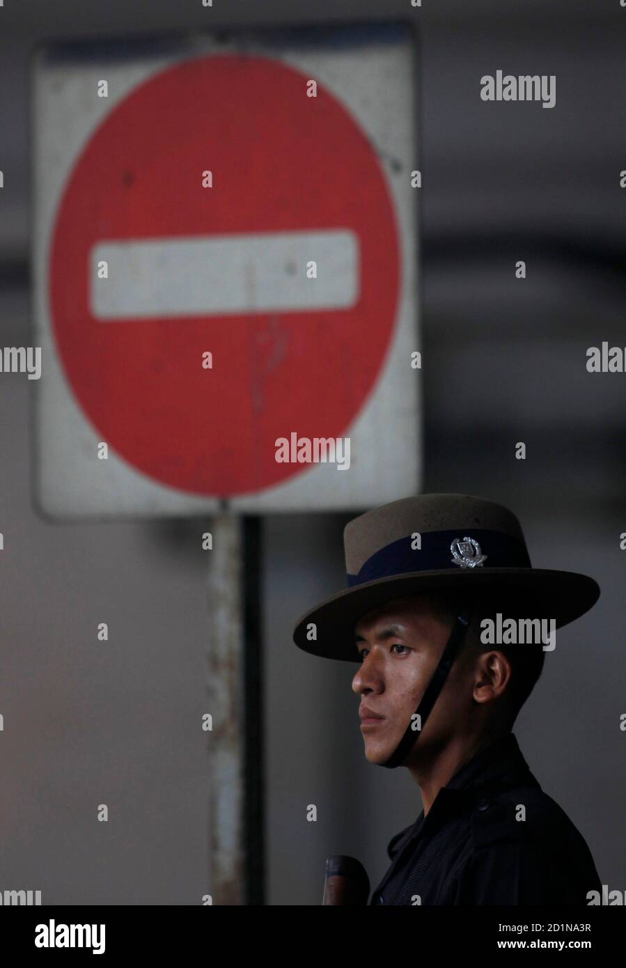 Gurkha guard hi-res stock photography and images - Alamy