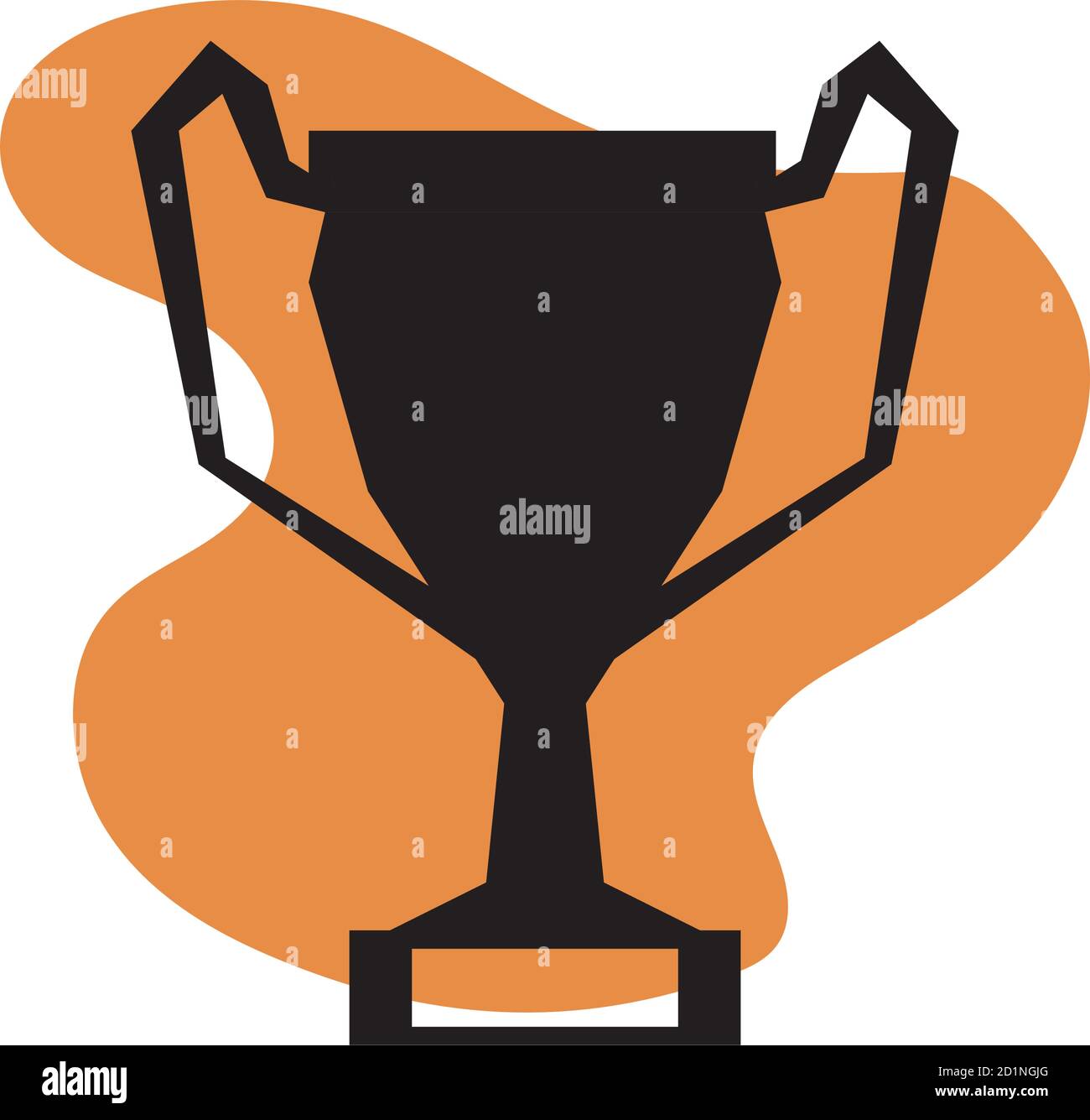 Soccer champion trophy. World cup - Vector illustration Stock Vector ...