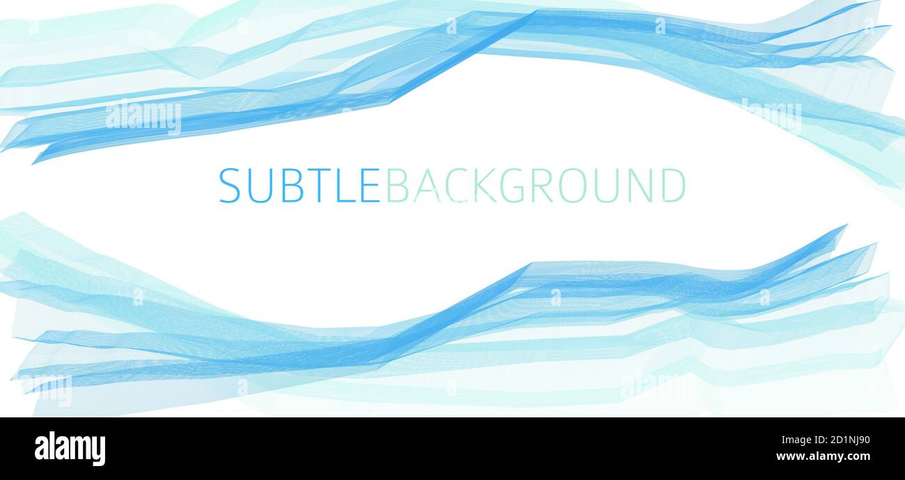 Abstract subtle background with blue and pale turquoise thin lines on ...