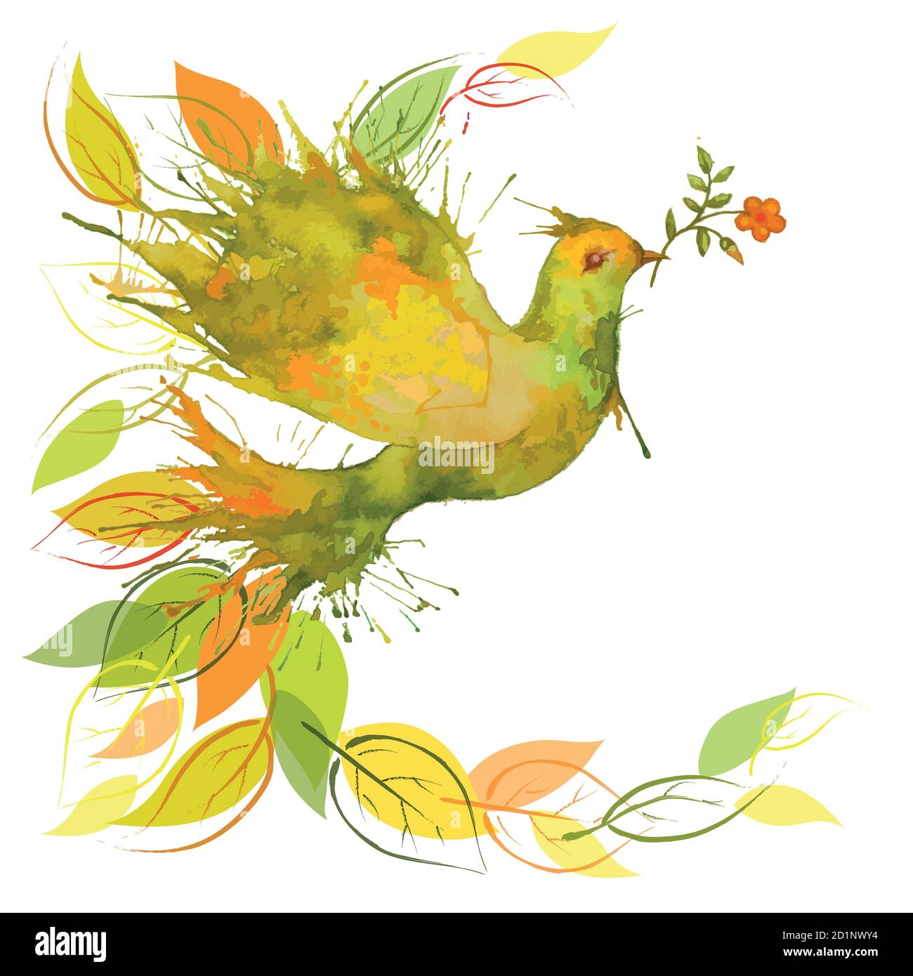 Fall wall Stock Vector Images - Alamy