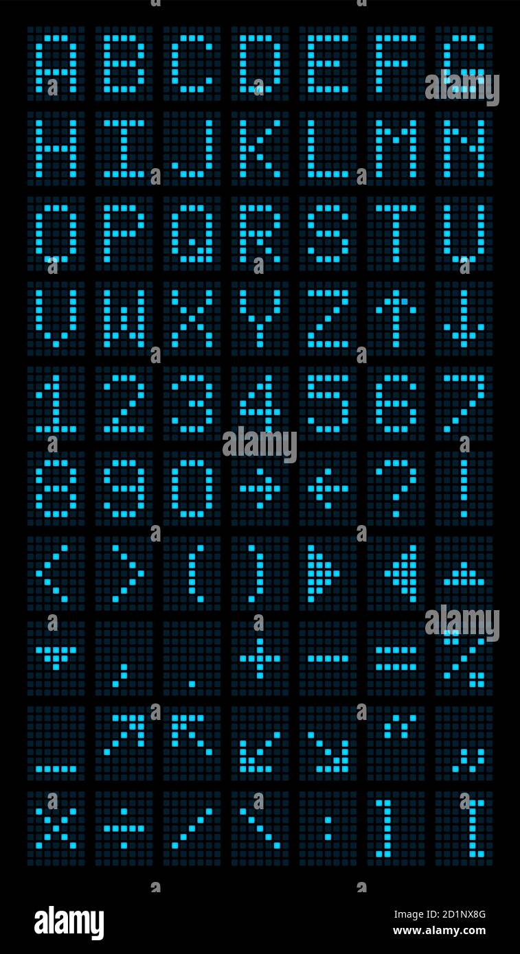 Latin letters, numbers, punctuation and spelling marks in the form of ...
