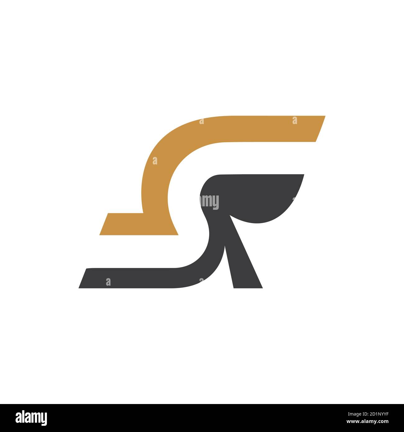 Initial letter rs logo or sr logo vector design template Stock Vector ...